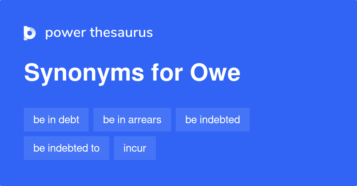 OWE 同義語: 356 類似の単語とフレーズ